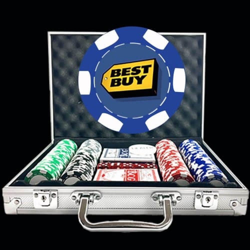 Premium Custom Poker Chip Set | Buy 6 Stripe Poker Chip Set