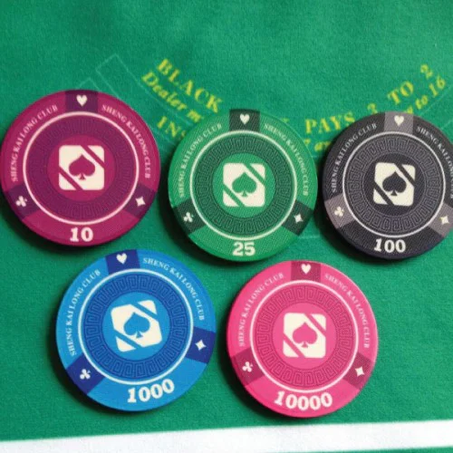 Personalized Ceramic Poker Chips | Ceramic Casino Chips
