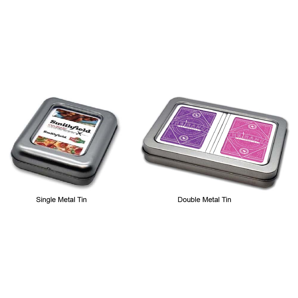 Custom Deck of Cards | Personalized Logo Playing Cards with Solid Backs