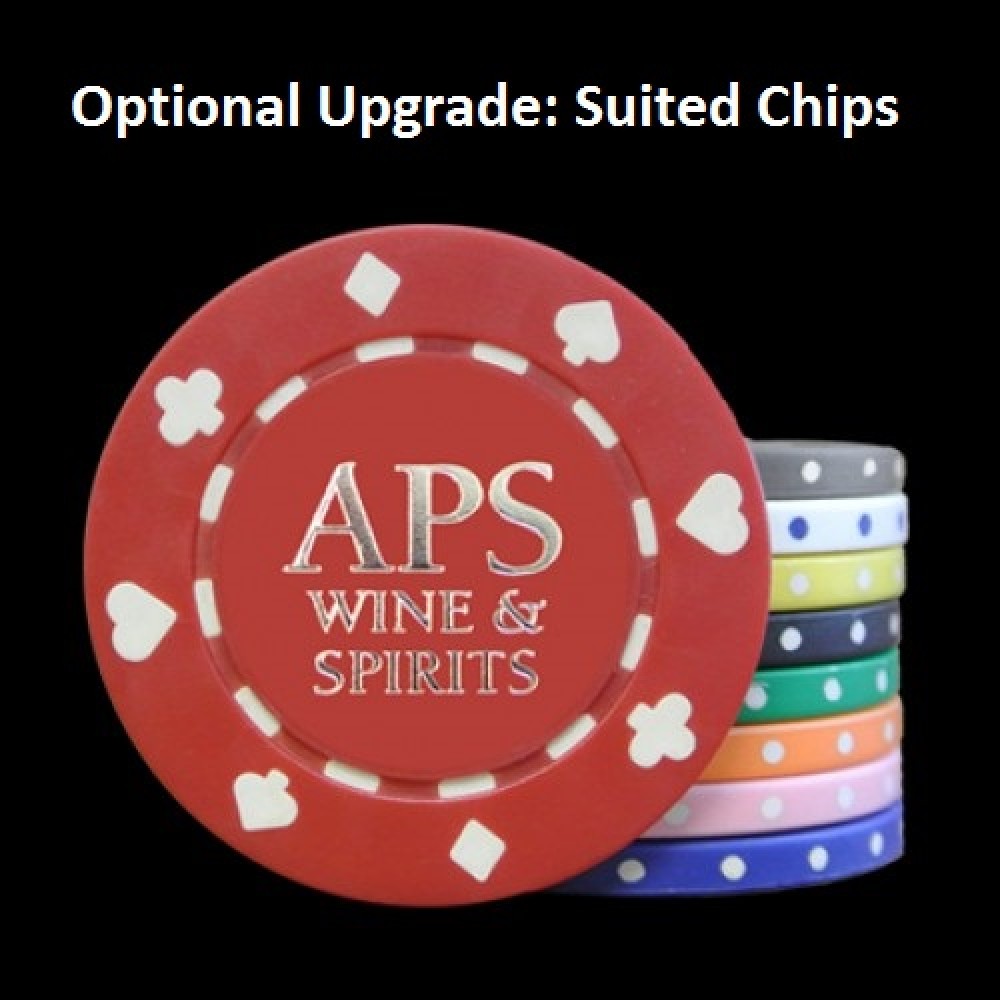 Custom Poker Set | 500 Piece Poker Chip Set | Custom Made Casino