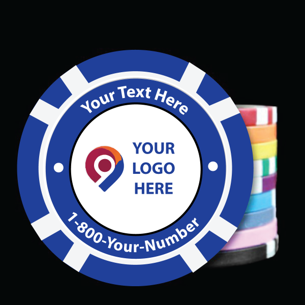 Custom Poker Chips - Personalized Poker Chips | CustomMadeCasino